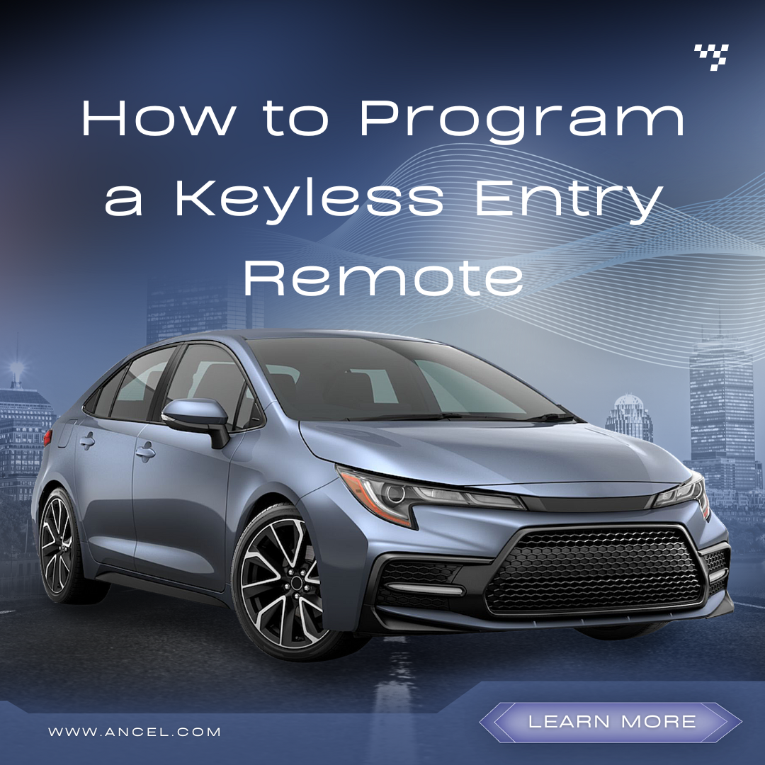 How to Program a Keyless Entry Remote | ANCEL
