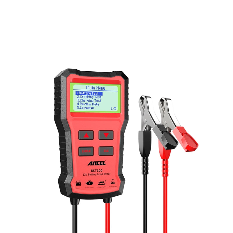 ANCEL BST100 Car Battery Tester 2000CCA BCI CCA Battery Analyzer
