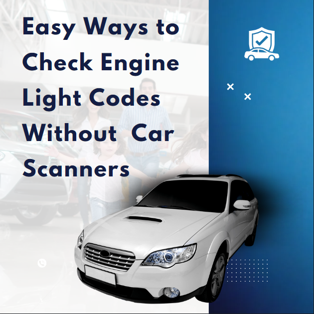 Easy Ways to Check Engine Light Codes Without Car Scanners | ANCEL