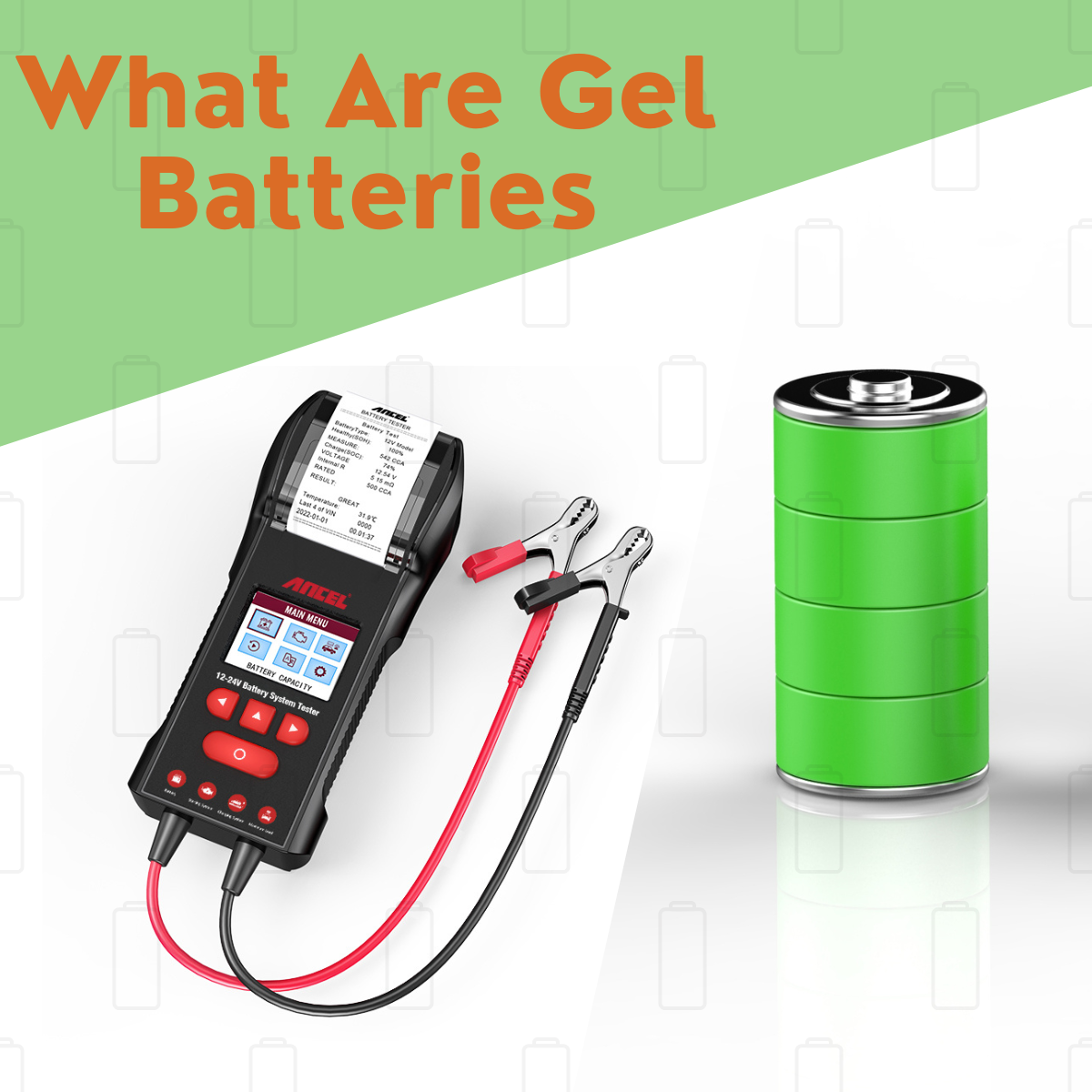What Are Gel Batteries | ANCEL
