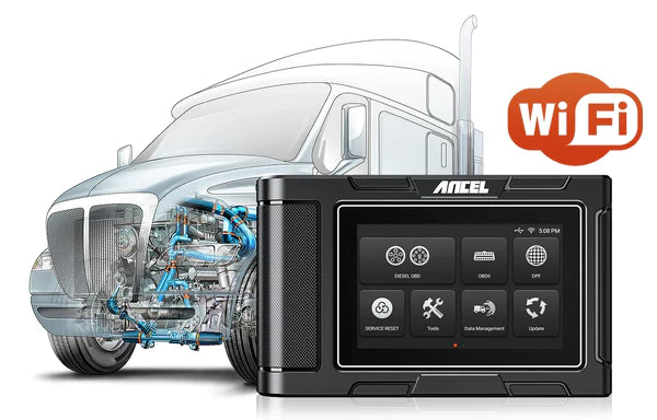 A Look at the Technology Inside a Heavy Duty Truck Scanner | Ancel | ANCEL