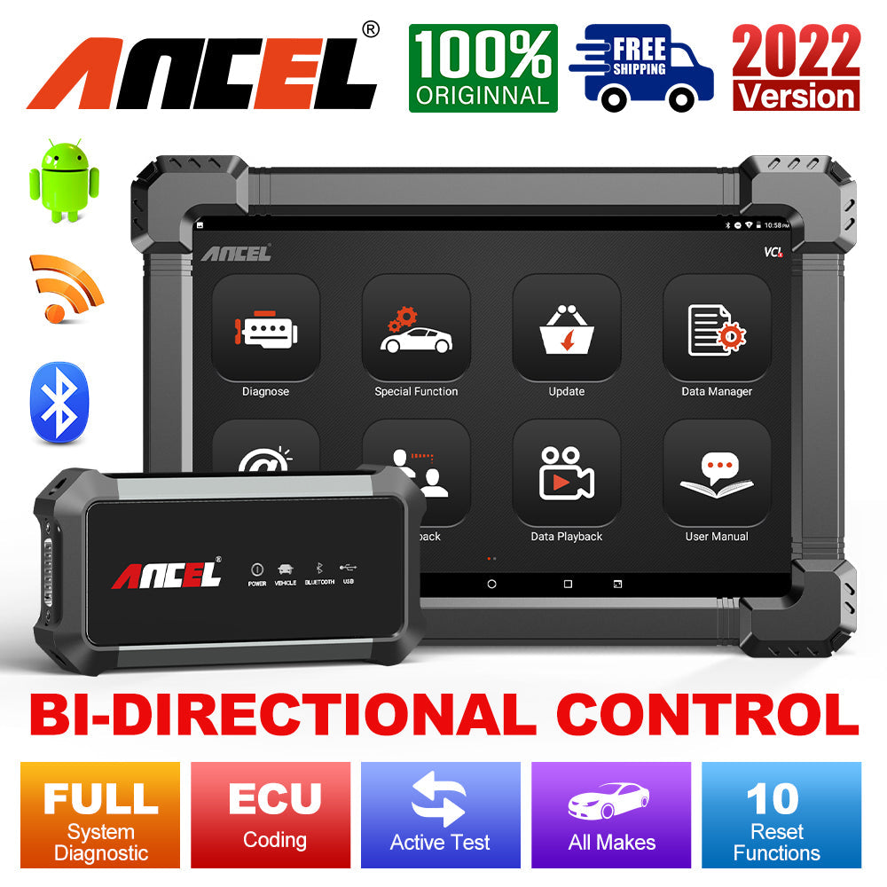 How to Use Bi-Directional Scan Tool | ANCEL