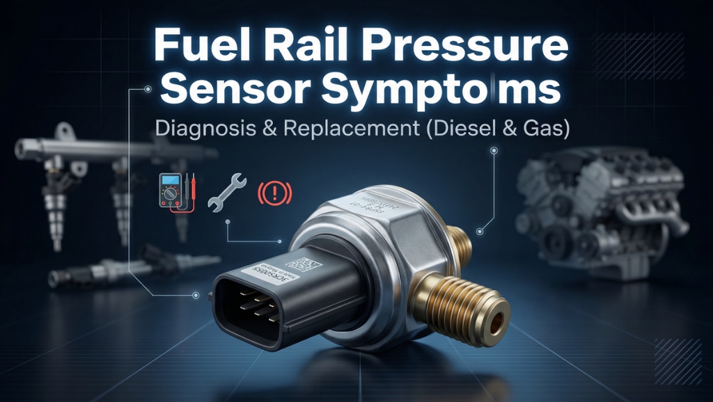 Fuel Rail Pressure Sensor Symptoms: Diagnosis & Replacement (Diesel ...