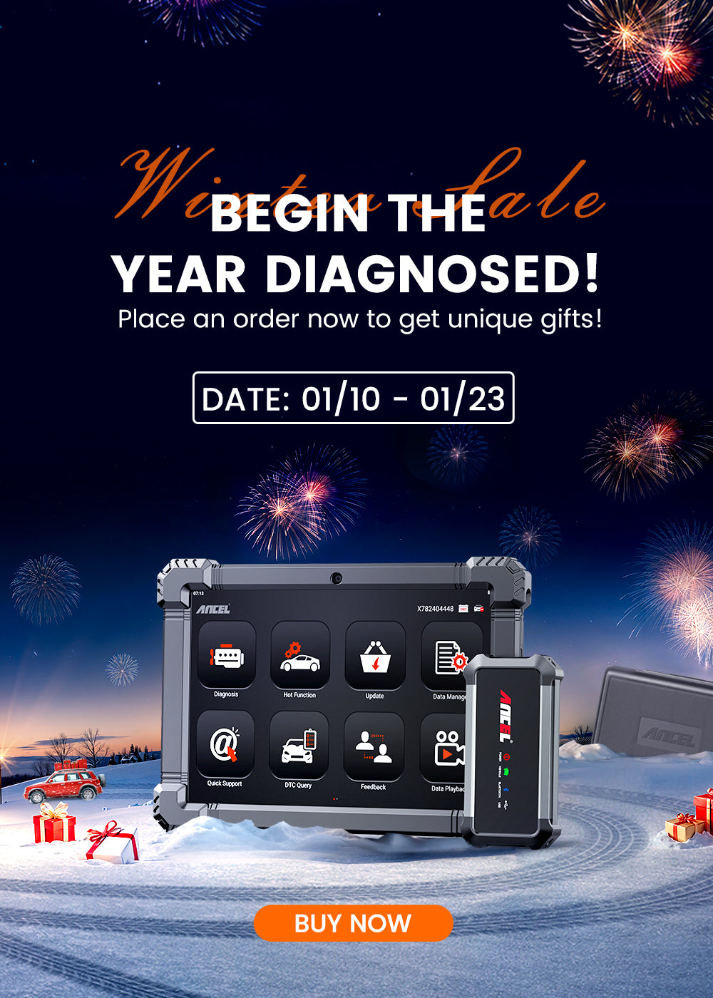 ANCEL Official Store | OBD2 Diagnostic Scanners | Automotive Tools