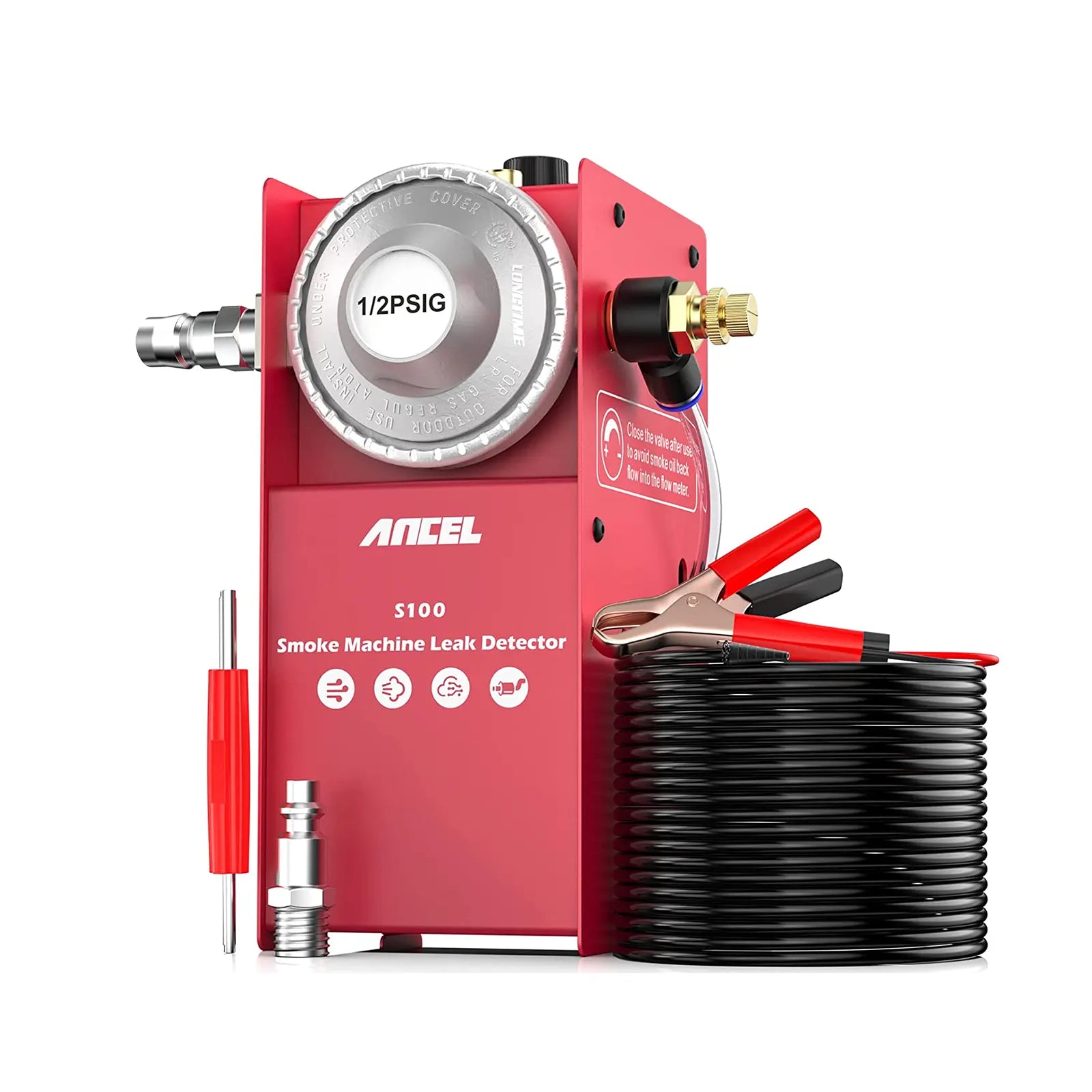 ANCEL S100 - Advanced Smoke Machine Leak Detector for Automotive ...