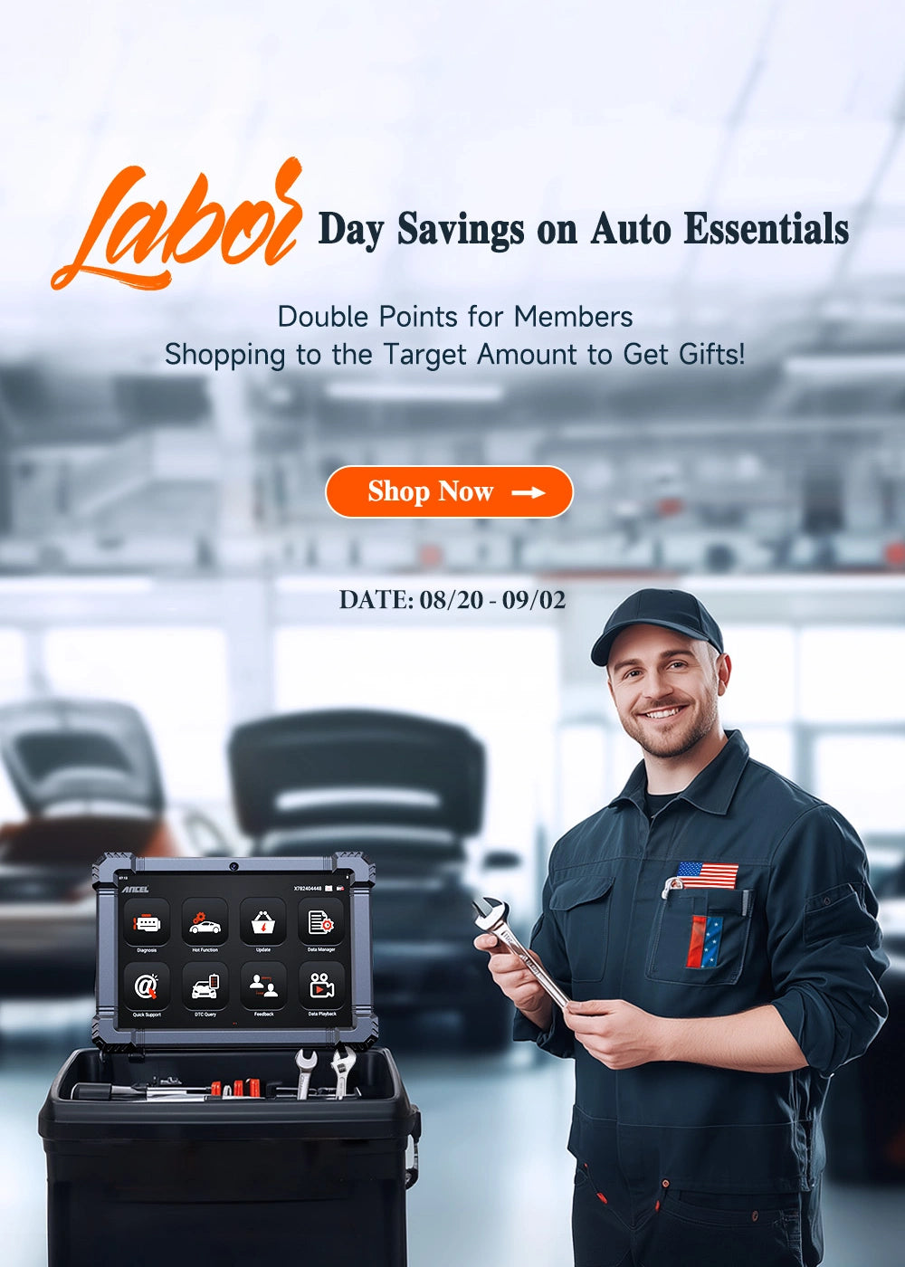 Tienda oficial de Ancel, proveedor de escáner de diagnóstico OBD2 para ...