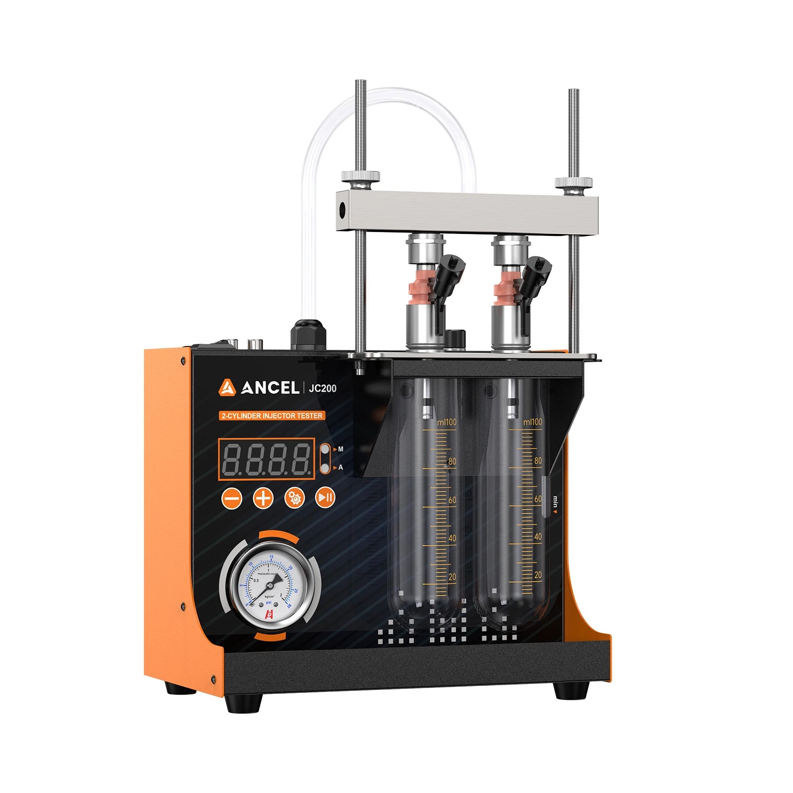 ANCEL JC200 Fuel Injector Tester Uniformity Test Atomization Test Seal