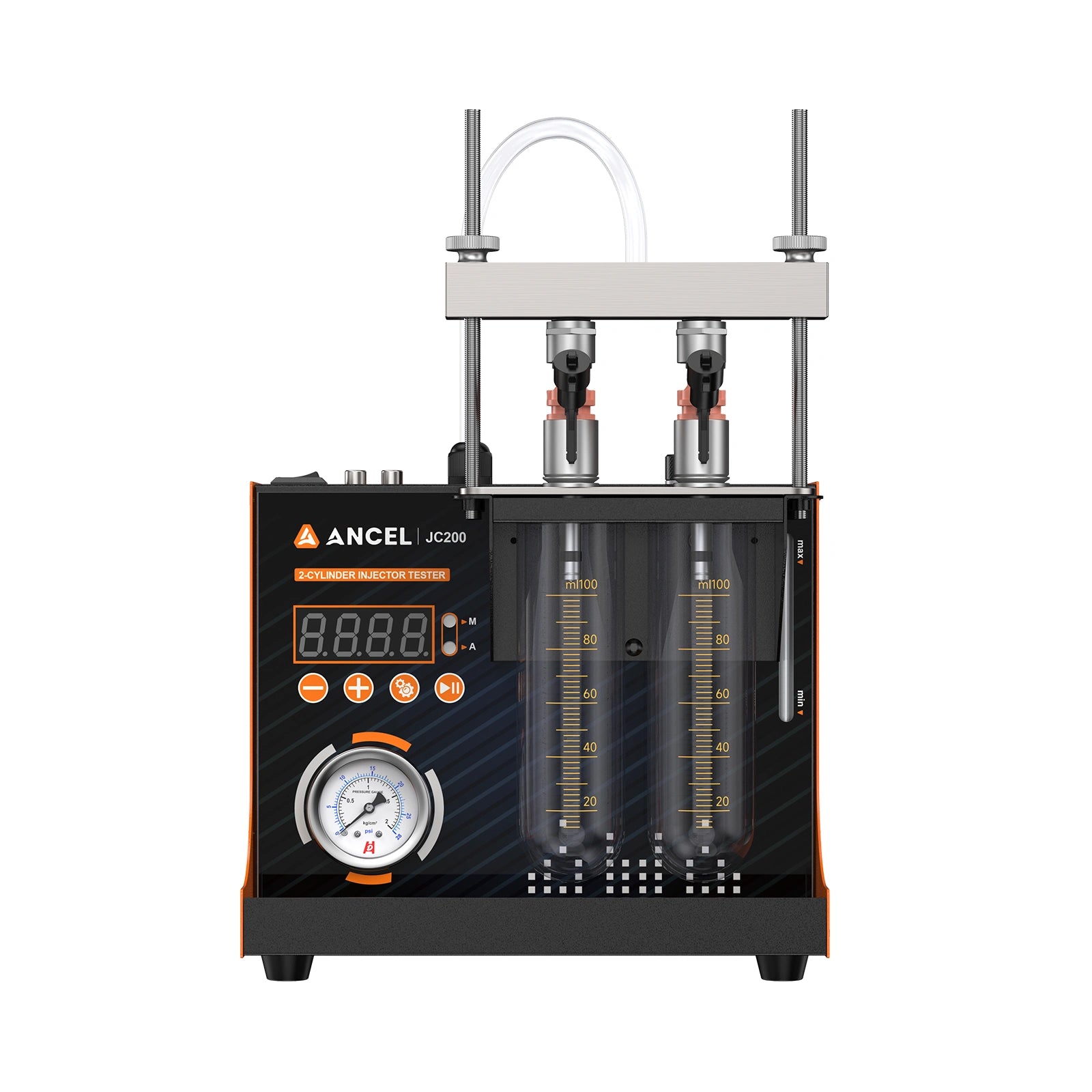 ANCEL JC200 Fuel Injector Tester Uniformity Test Atomization Test Seal