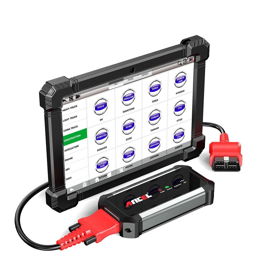 ANCEL X7HD Premium Heavy Duty Truck Diagnostic Tool for Ultimate ...