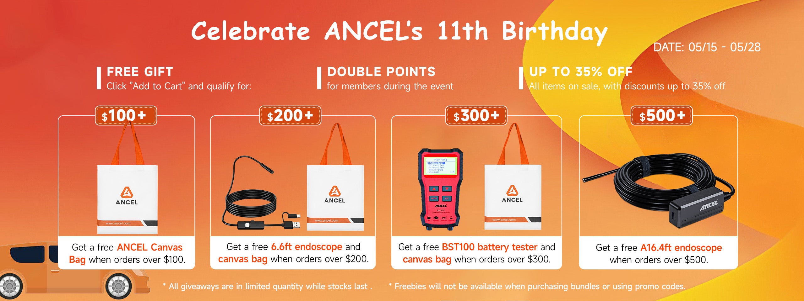 HOT SALE | ANCEL