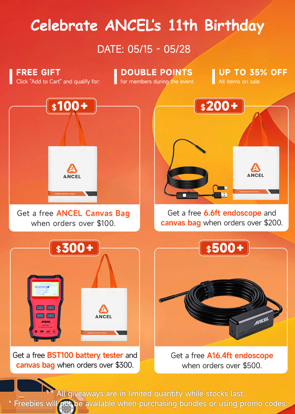 HOT SALE | ANCEL