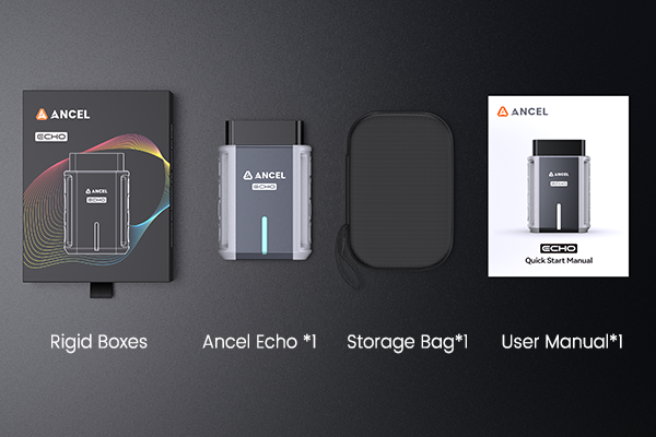 ANCEL Echo Bluetooth All System OBD2 Tool - iOS/Android - Bi-Direction