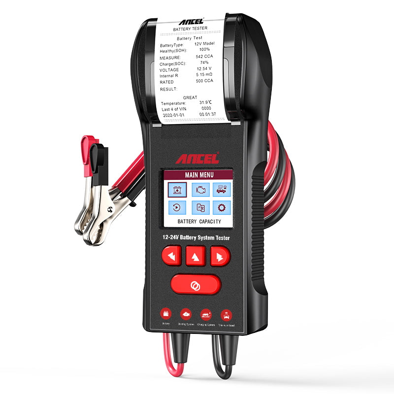 Best Car Battery Tester - ANCEL BST600 for 12V & 24V Batteries