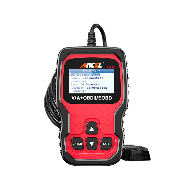 ANCEL VD500 Autodiagnosetool Voller OBD2-Scanner Motorcodeleser aussch